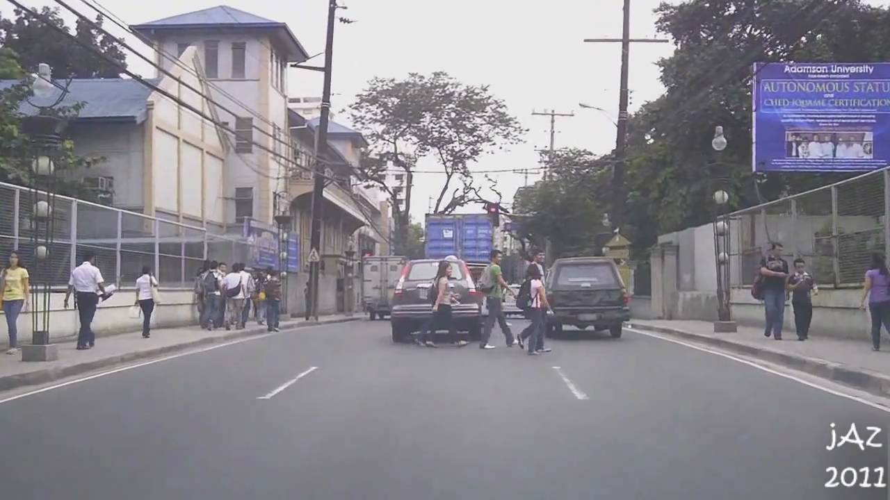 [HD] Manila Street Scenes (12) - San Marcelino Street, Ermita/Paco ...