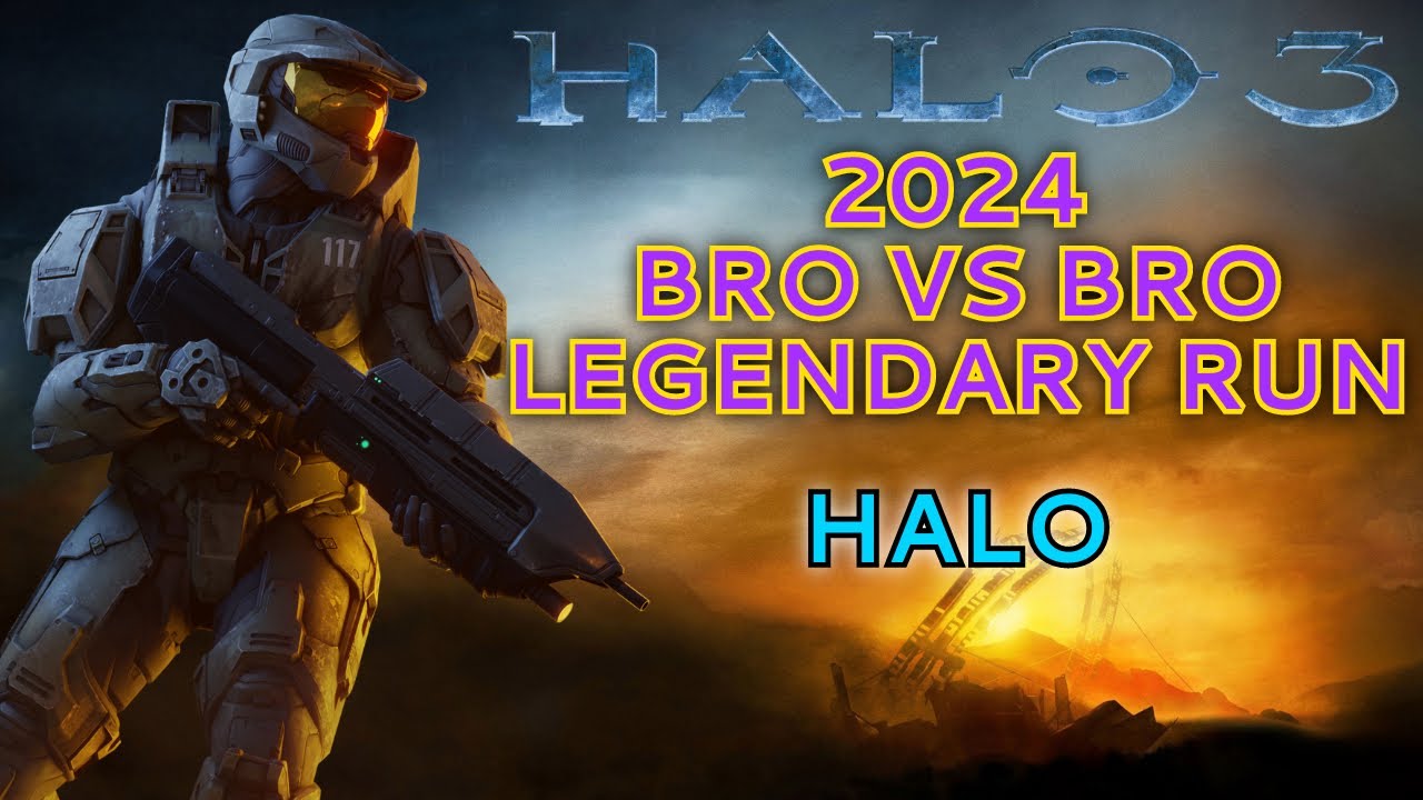 [HALO 3] Bro VS Bro Legendary Run 2024 - HALO - YouTube