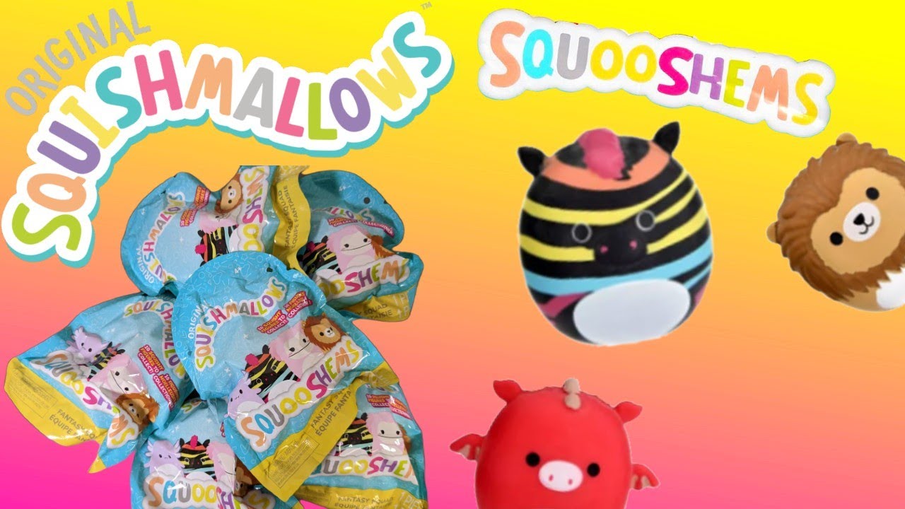Sunday Squoosh! | Squishmallows Squooshems Adult Collector Review - YouTube