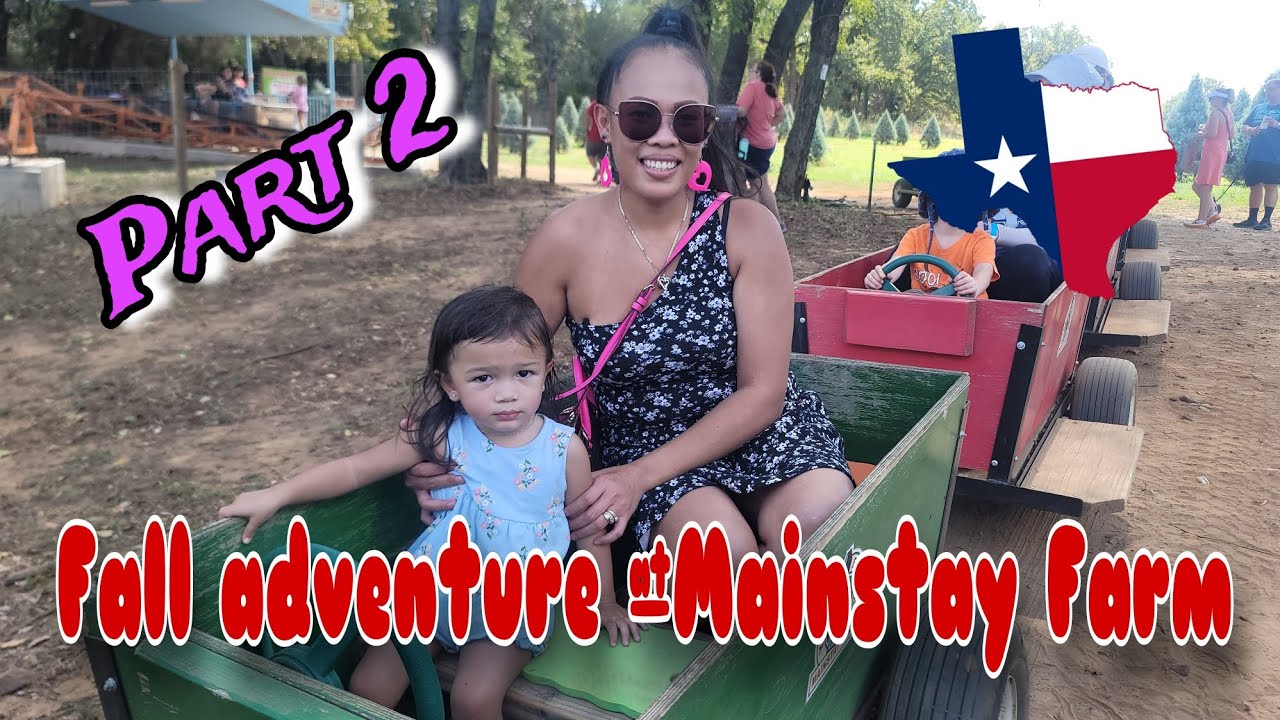 Hay ride, train ride and other attractions at the farm| Part 2| (THE ...