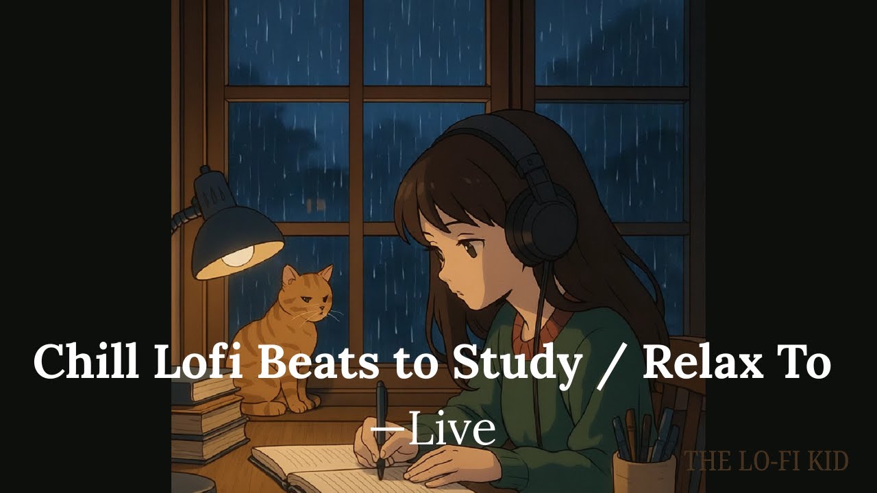 Chill Lofi Beats to Study / Relax To — Live - The Lo-Fi Kid - YouTube