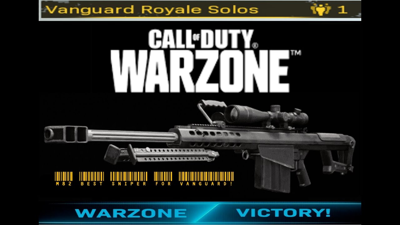 Warzone - M82 - Still The Best Sniper (No Commentary) - Solos Victory ...
