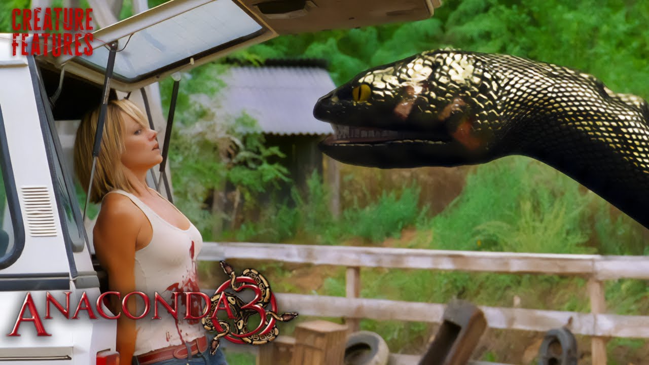 Chasing Down The Killer Snake | Anaconda 3: Offspring | Creature Features - YouTube