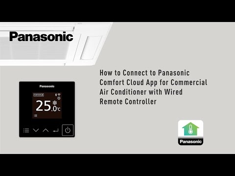 How to Connect Panasonic Comfort Cloud App with Wired Remote Controller ...
