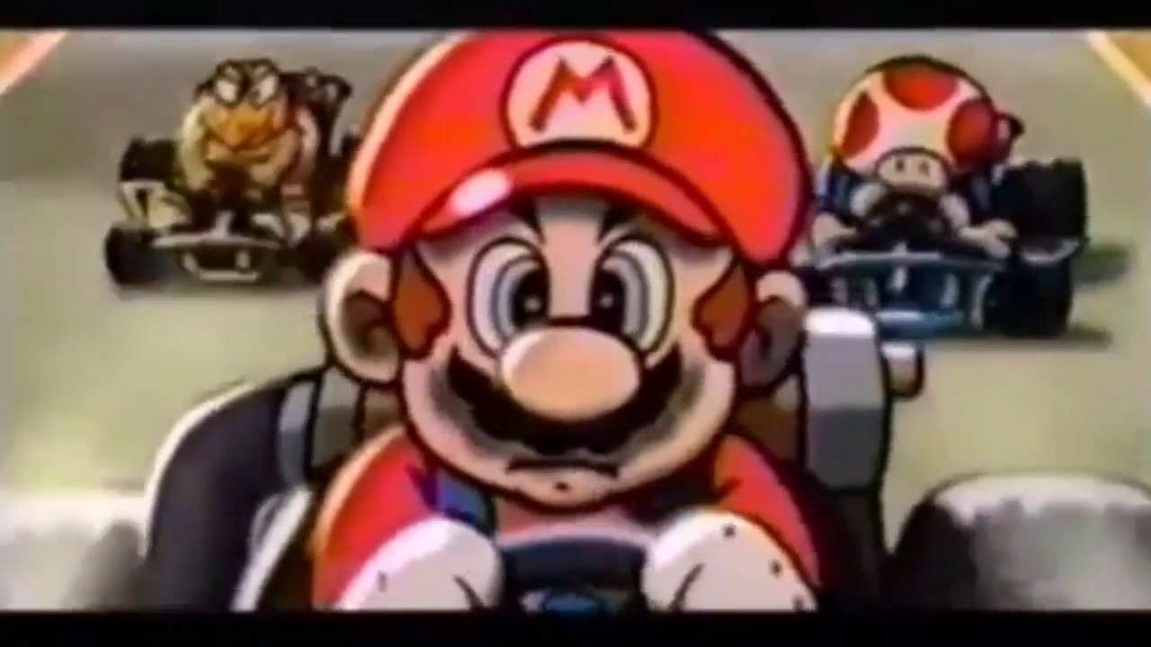 Super Mario Kart Commercial (90's SNES) - YouTube