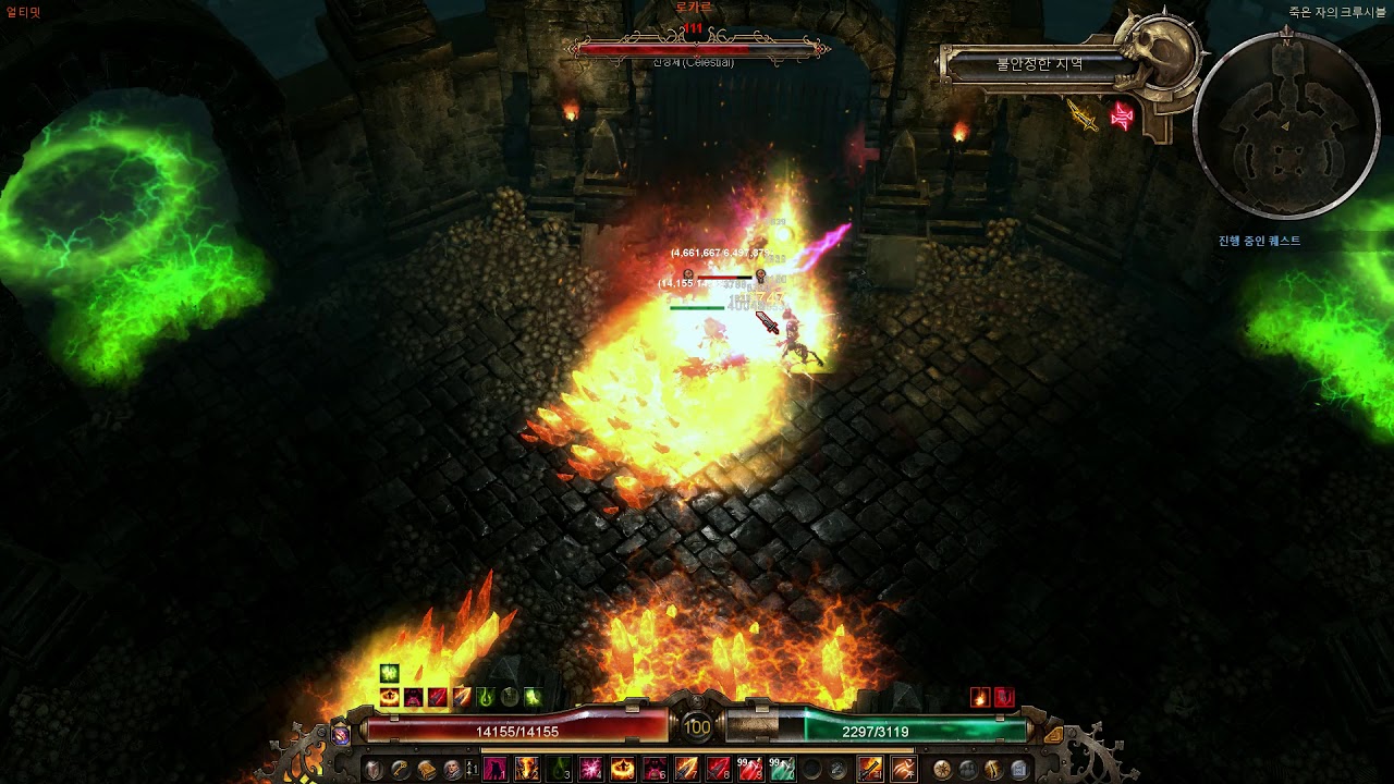 [Grim Dawn] Lokarr Kill - Pyromancer - YouTube