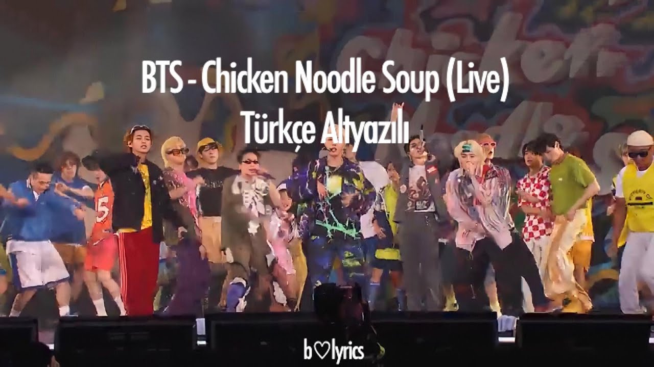 BTS - Chicken Noodle Soup (Live) Türkçe Altyazılı - YouTube Music