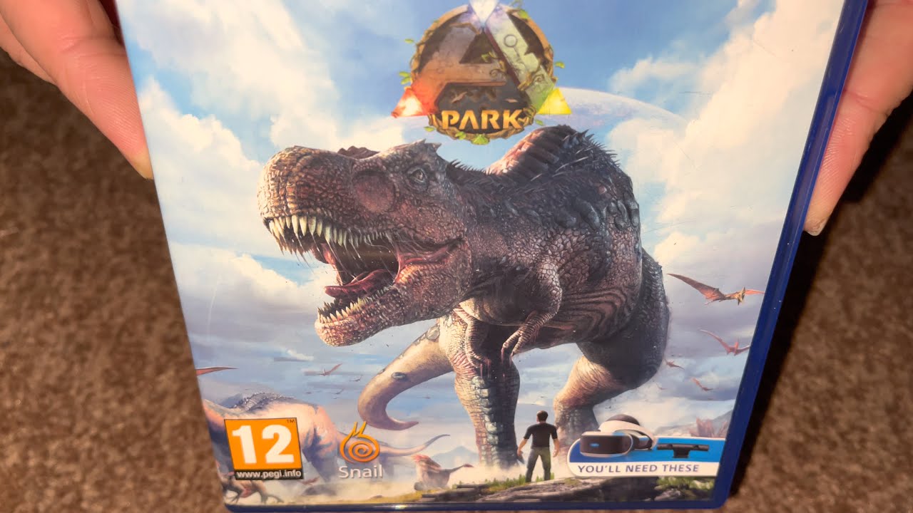 Nostalgamer 4K Unboxing ARK Park On Sony Playstation Four PS4 PSVR UK ...