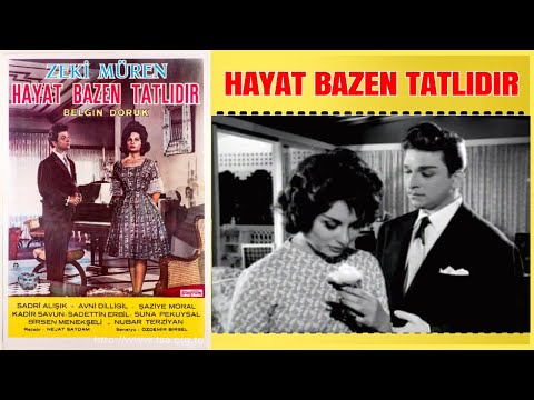 Hayat Bazen Tatlıdır | Zeki Müren Belgin Doruk | Yeşilçam Filmi Full İzle