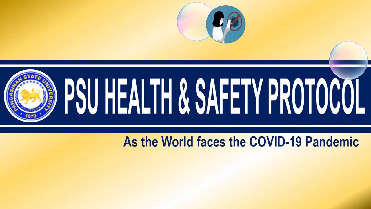 Health Protocol at PSU - YouTube
