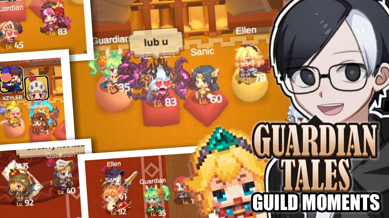 CUTE and CHAOTIC MOMENTS in my GUILD! | Guardian Tales - Guild Moments [Special EP1] - YouTube
