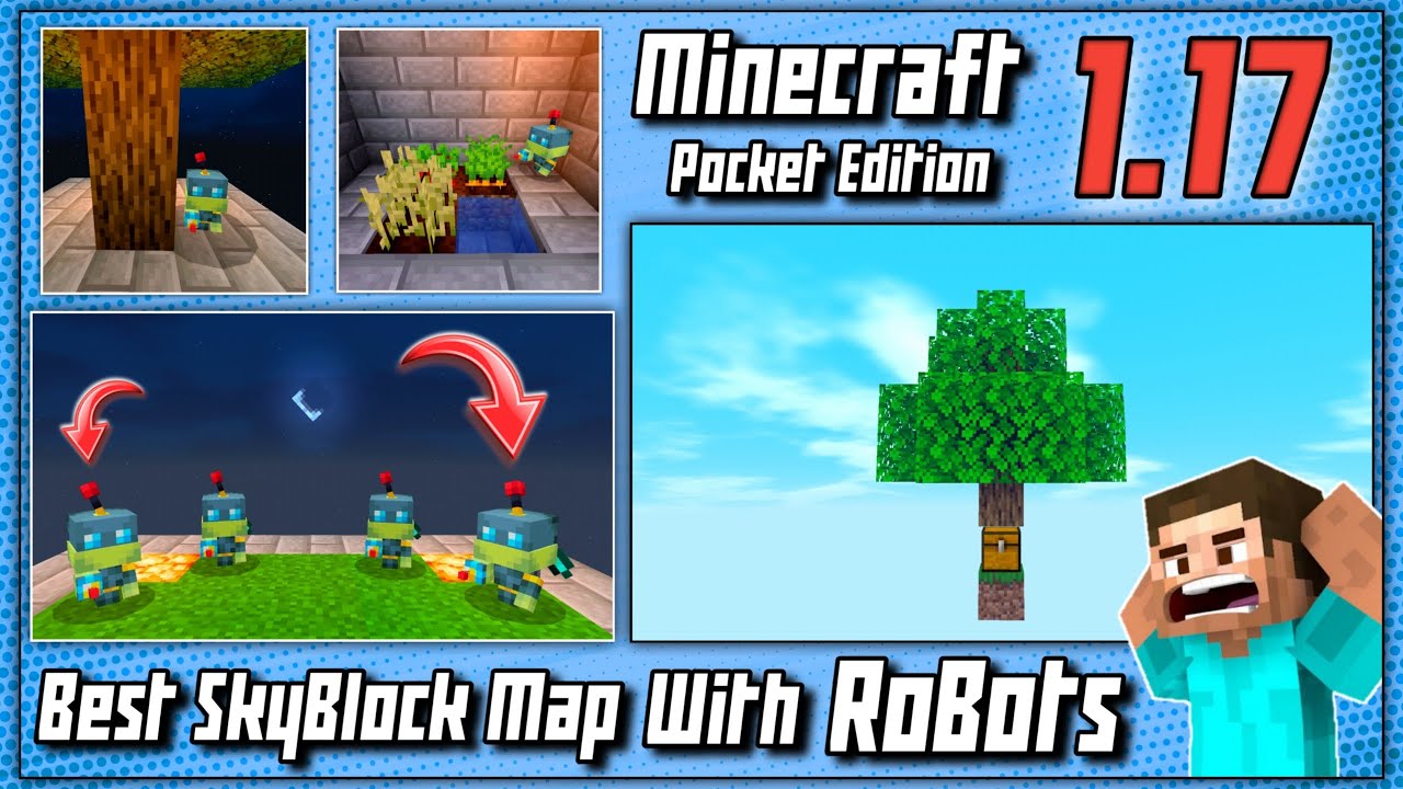How To Download Skyblock Ore Nuggets Map In Minecraft Pe | Best Map For ...