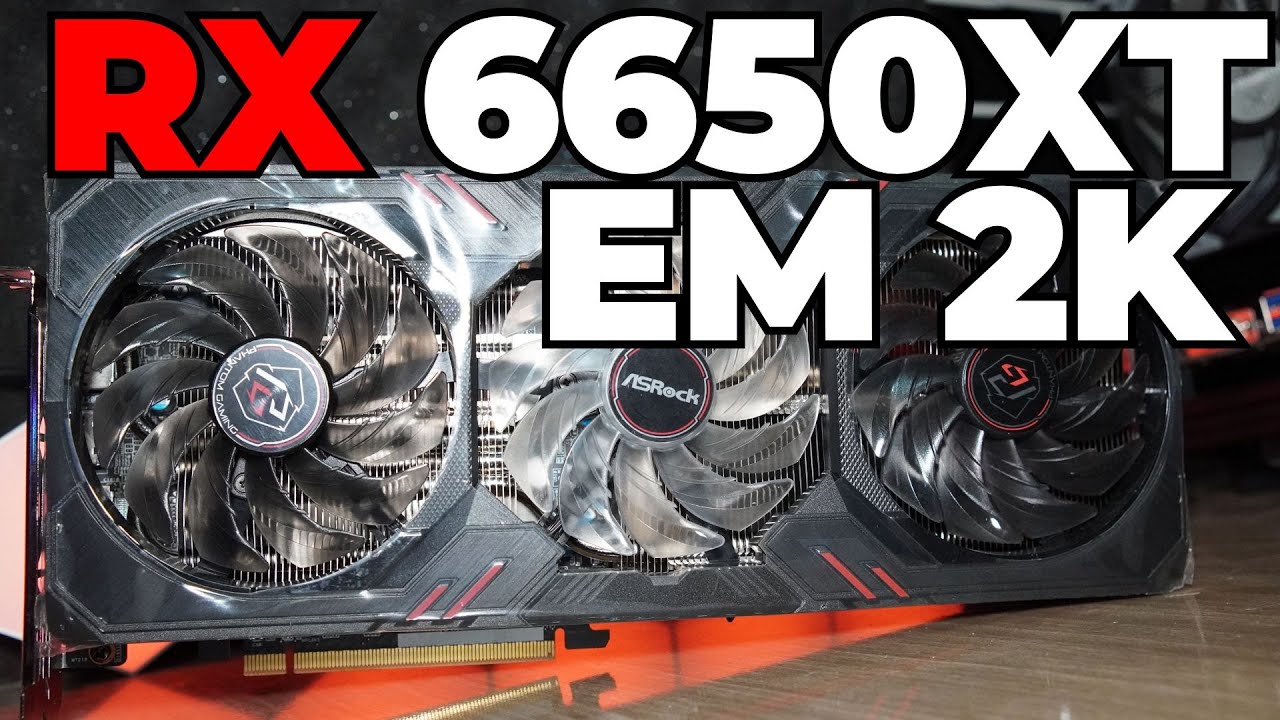Ryzen 5 5500 + RX 6650 XT - Testes em 2K - YouTube