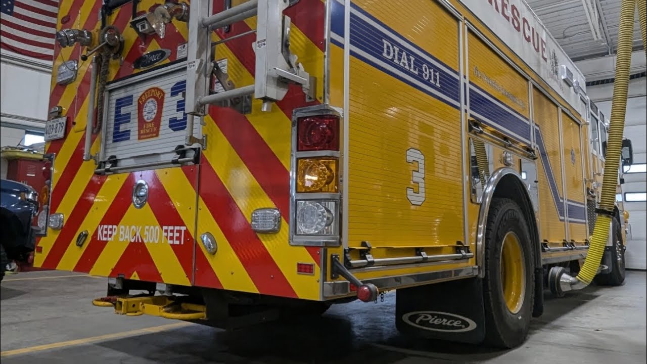 🌟WALK AROUND FREEPORT FIRE DEPARTMENT ENGINE 3🌟 - YouTube