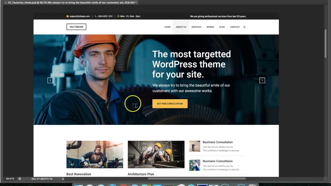 How To Convert Themeforest Psd To Html Part 1 Bangla Language Youtube 0510