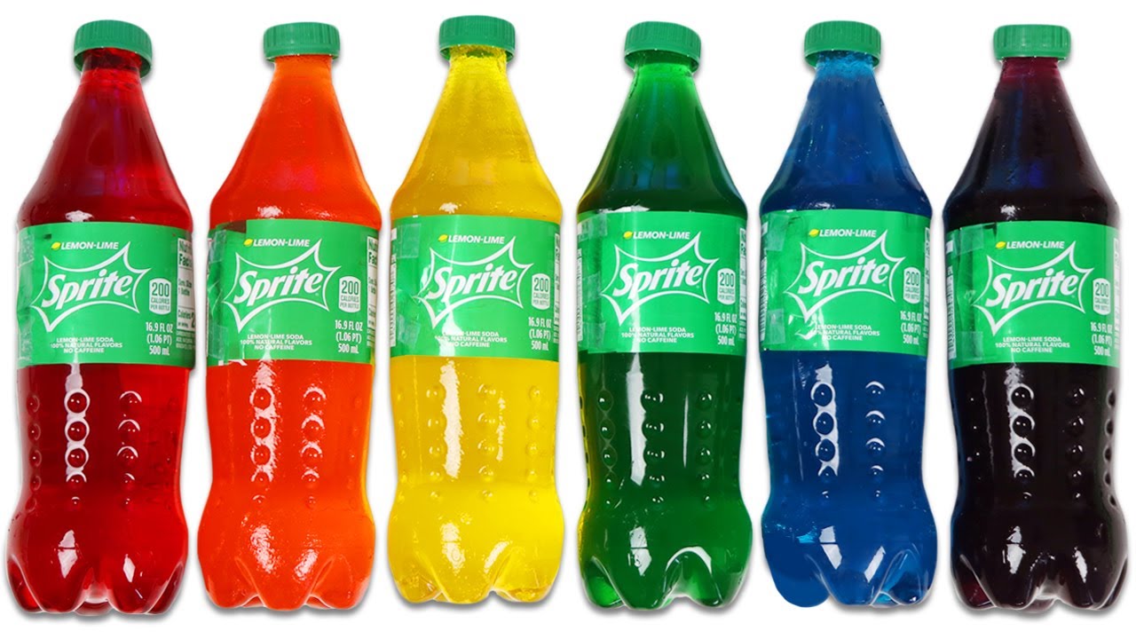 How to Make Rainbow Gummy Sprite Bottles! - YouTube