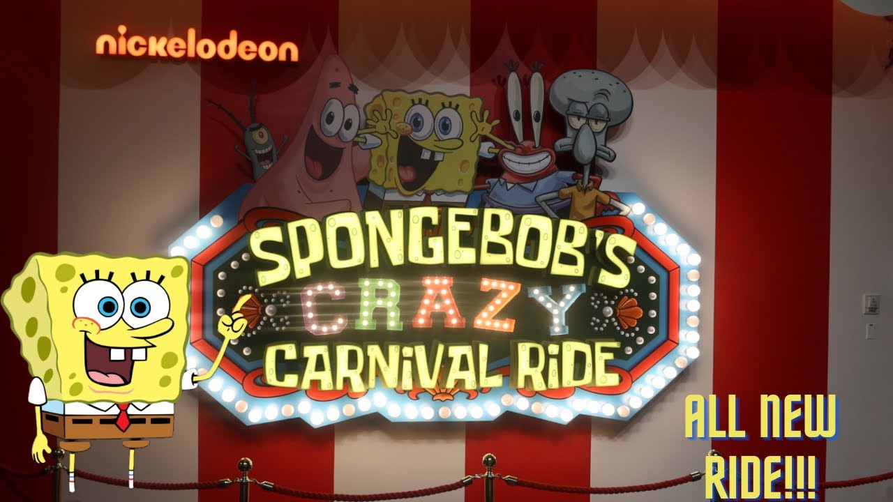 All New Spongebob Ride Now Open In Las Vegas ! - YouTube