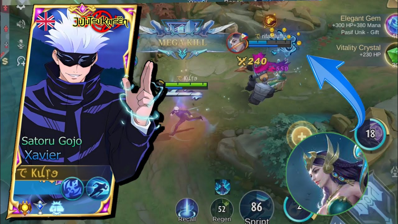 LEGENDARY !! XAVIER US ITEM ONE SHOT BUILD| KADITA | TOP GLOBAL XAVIER ...