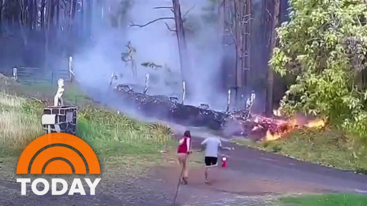 Video shows downed power lines as possible cause of 1st Maui fire - YouTube