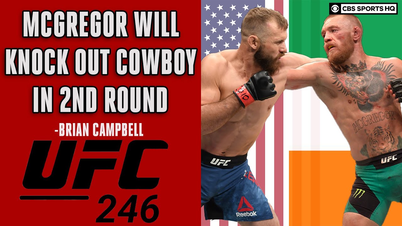 UFC 246: McGregor-Cerrone Preview and expert picks | State of Combat ...