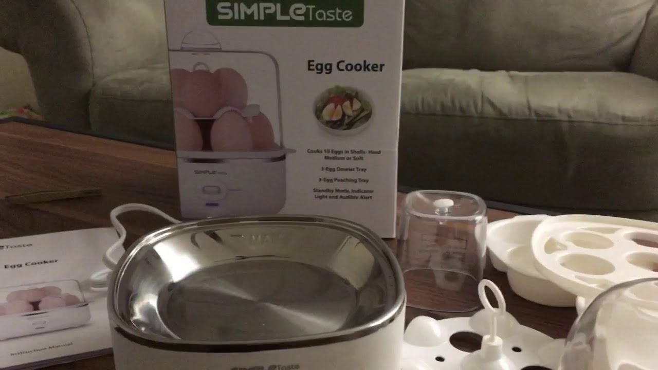 Simple Taste Egg Cooker -Product Review - YouTube
