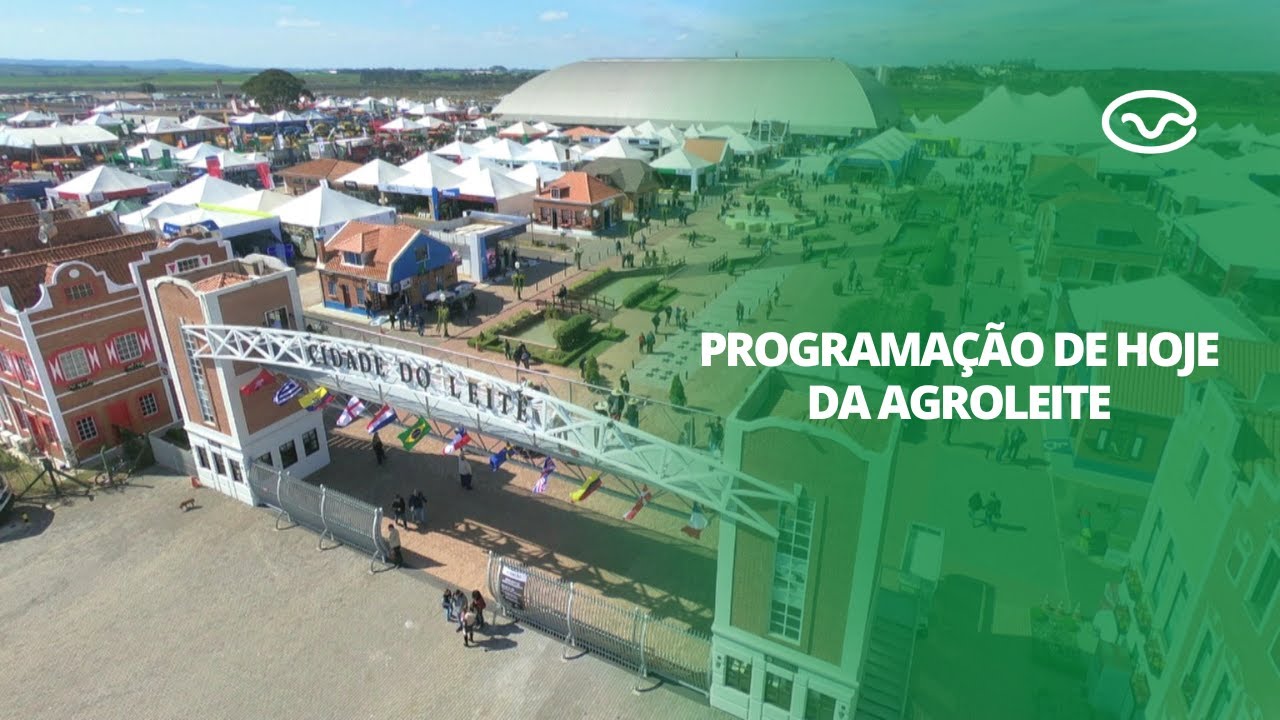 Agroleite 2023: Programação de hoje - YouTube