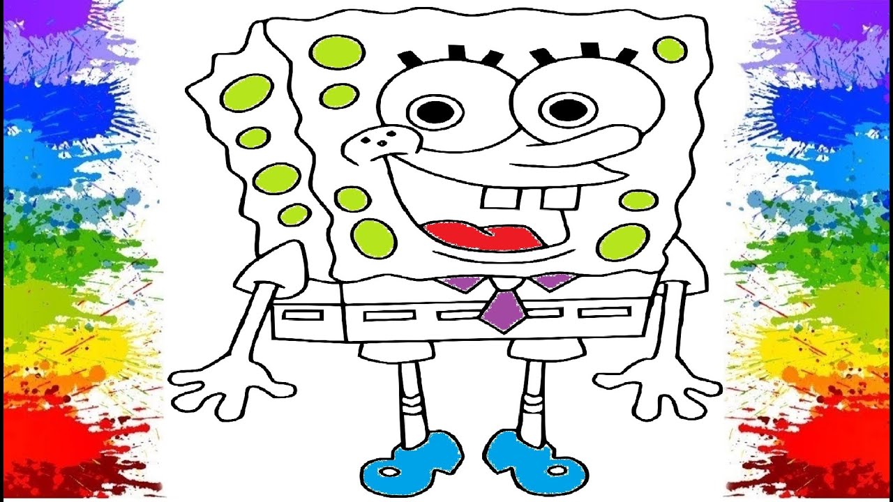 Coloriage SpongeBob Squarepants - YouTube