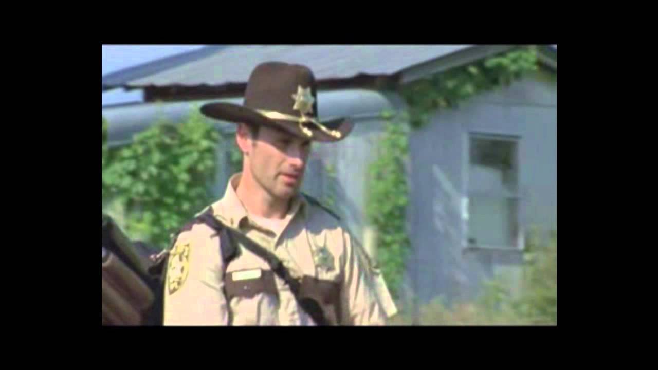 The Walking Dead - Rick Gets Shot Tribute - YouTube
