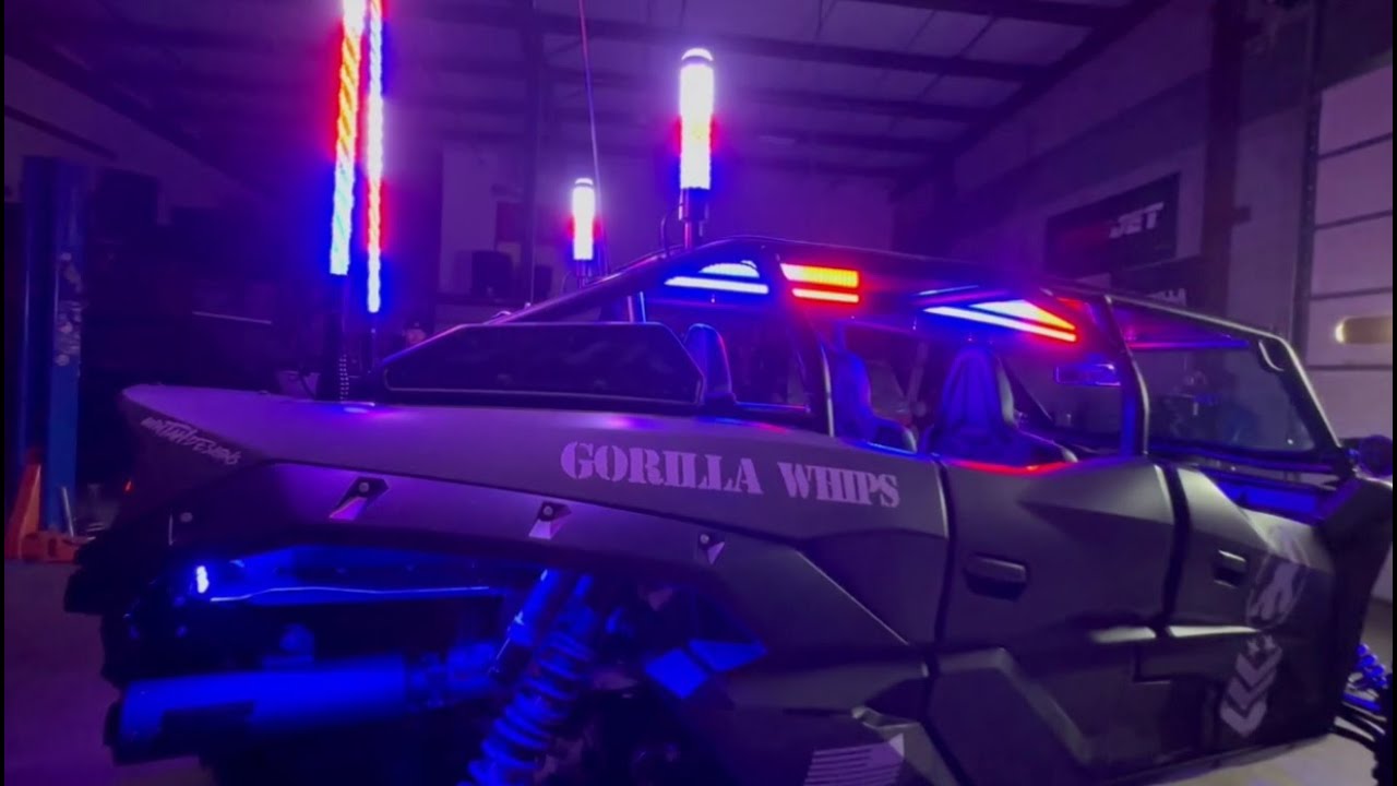 Gorilla Whips 2023 Chunky Monkey LED Whips & Elite II LED Whips - YouTube