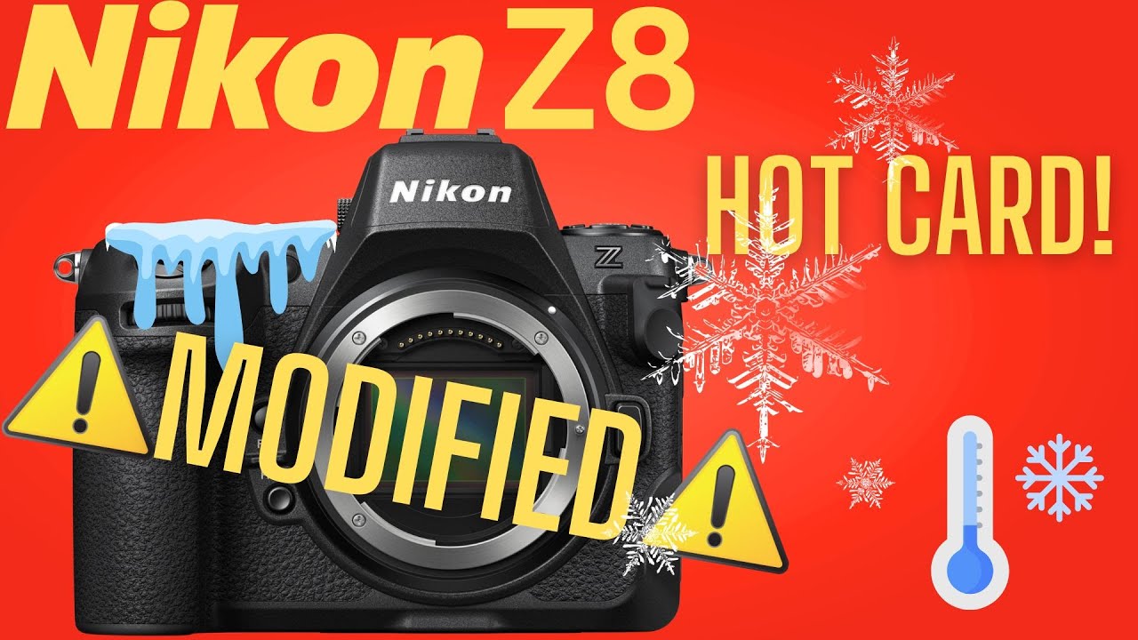 Nikon Z8 Hot Card Modification : Cool your Nikon Z8 in minutes. - YouTube