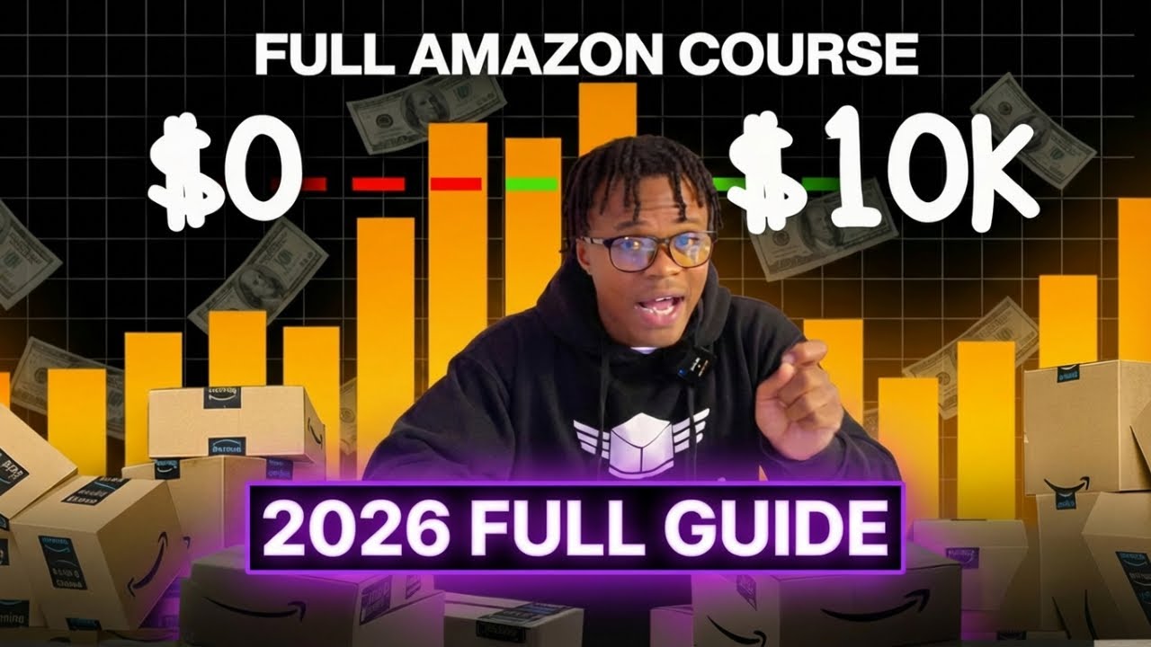 FREE Amazon FBA Course For Beginners | FULL A-Z Step-By-Step (2026) - YouTube