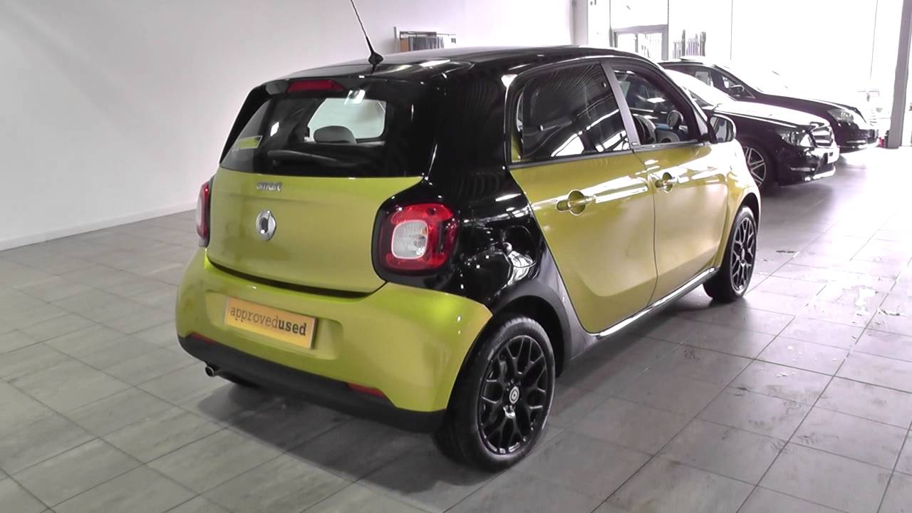 Smart FORFOUR HATCHBACK 0.9 Turbo Proxy 5dr U43099 - YouTube
