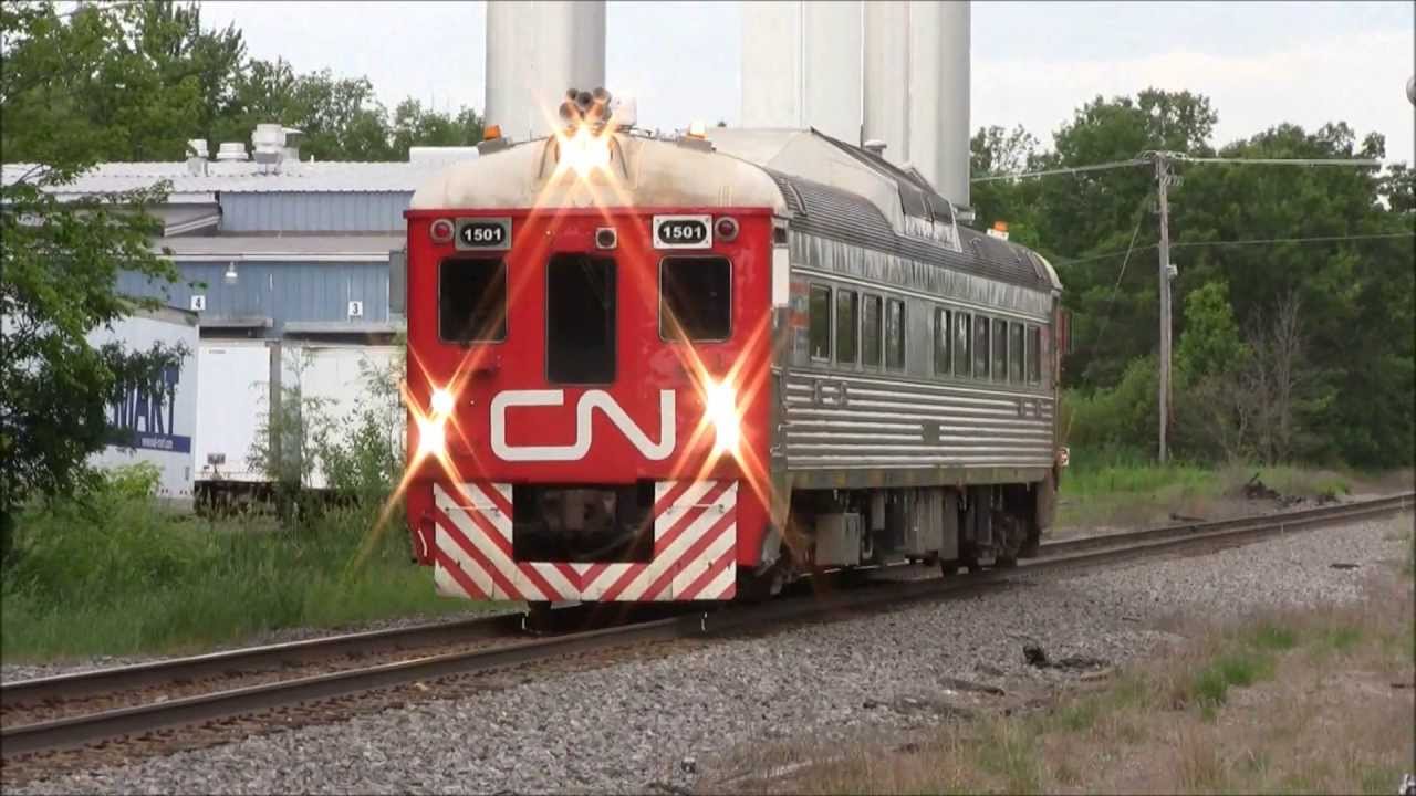 CN 1501 Geometry Car on The Minneapolis and Superior Subs - YouTube