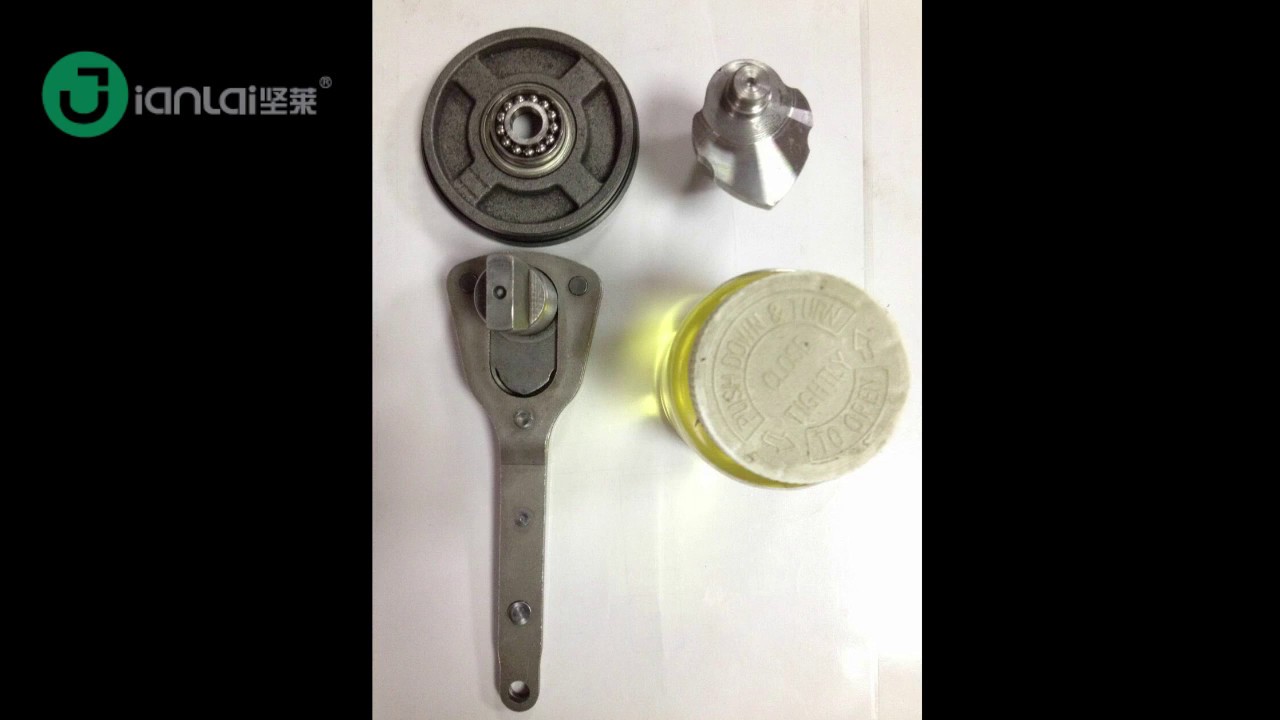 Installation Assemble Floor Spring Door Closer of Jianlai Glass Door ...