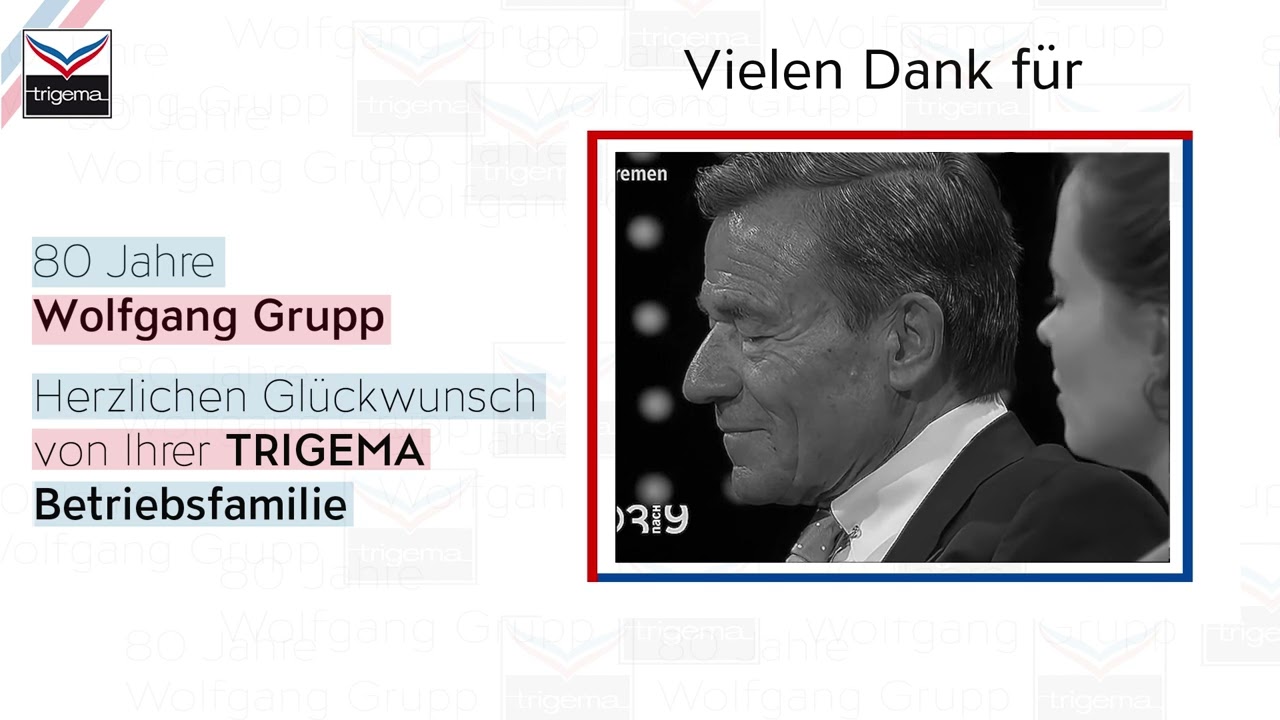 80 Jahre Wolfgang Grupp – das Best of aus TV-Spots und Interviews - YouTube