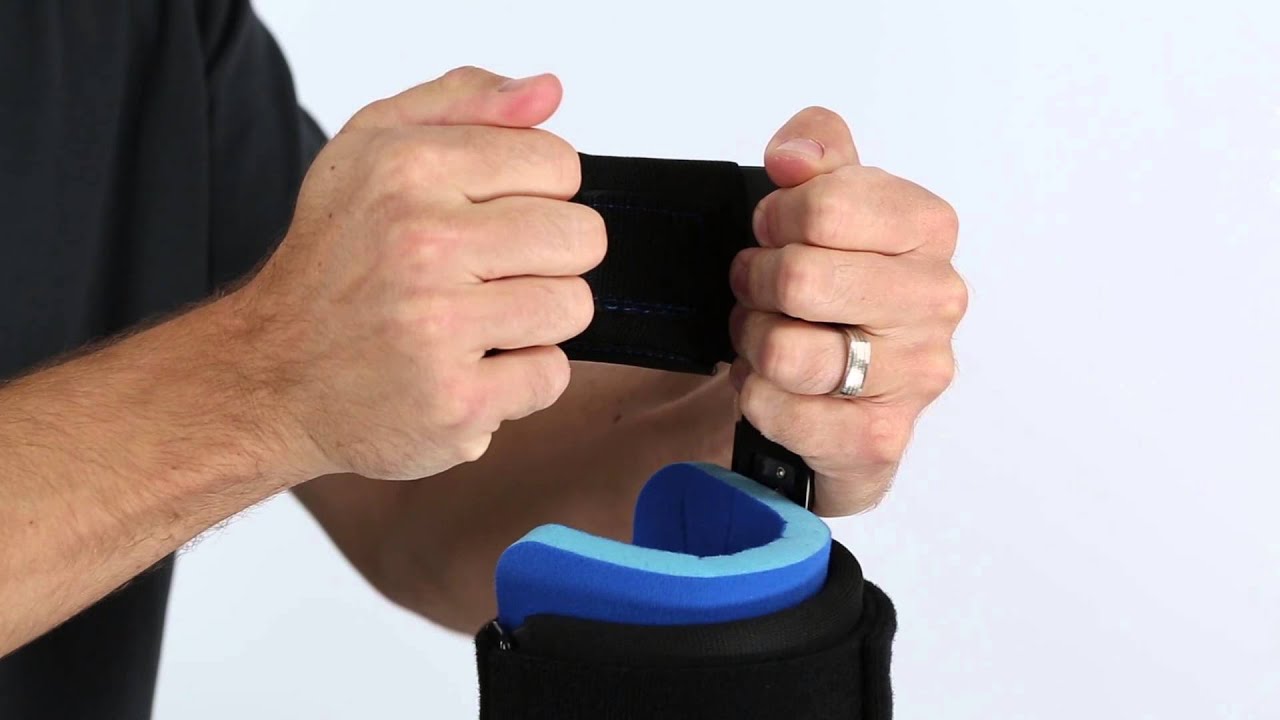 Empi Advance Dynamic ROM - Supination Orthosis Application - YouTube