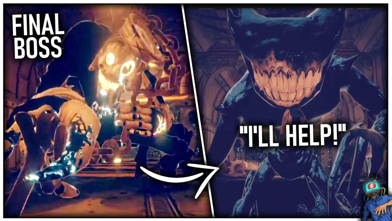 what happens when INK Demon HELPS Audrey? (Bendy & the Dark Revival ...