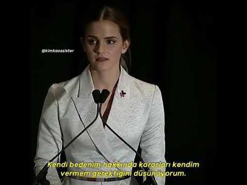 Emma Watson Kadın Hakları ve Cinsiyet Eşitliği Hakkında Konuşuyor