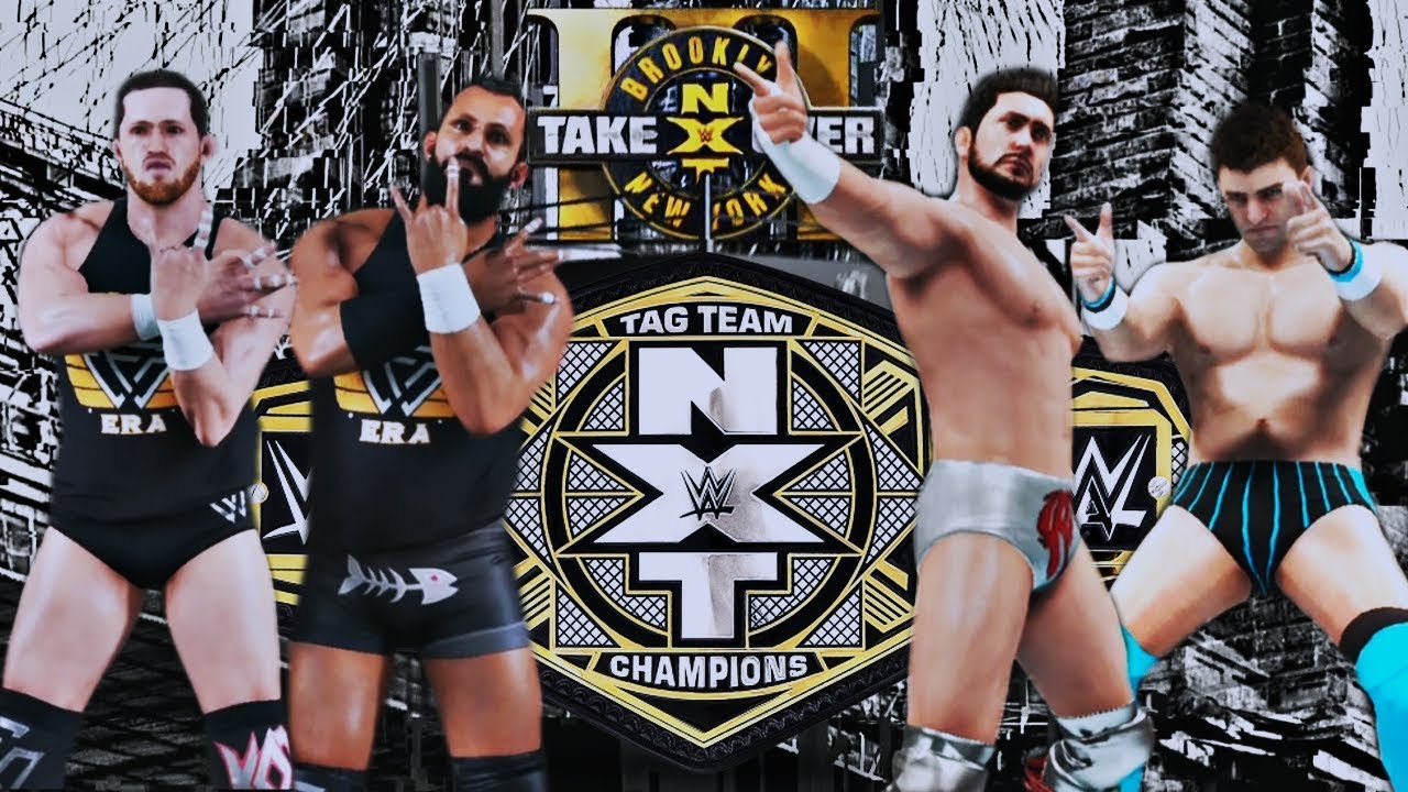 WWE 2K19 My Career Mode | Ep 10 | TAKEOVER!!! DEFENDING THE NXT TAG ...