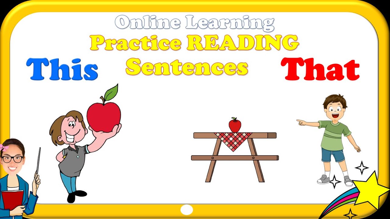 This/That ll Grade 1 & Grade 2 ll Practice Reading Sentences ll Teacher ...