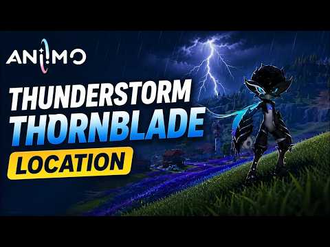 How to Find Thunderstorm Thornblade! | Location, Capture & Showcase | Aniimo Global Closed Beta