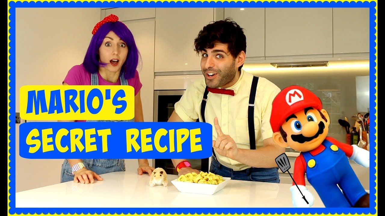 Cooking With Mario's Secret Recipe | Kids Can Have Fun With Bella ...