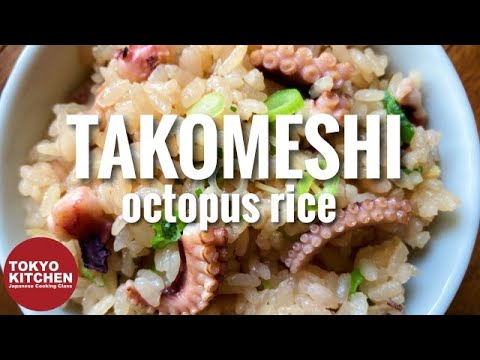 HOW TO MAKE TAKOMESHI | Octopus Rice - YouTube