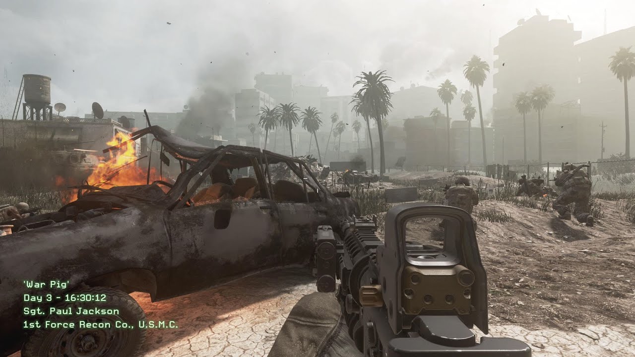 Call of Duty 4 Modern Warfare Remastered War Pig Walkthrough ( 2160p60 ...