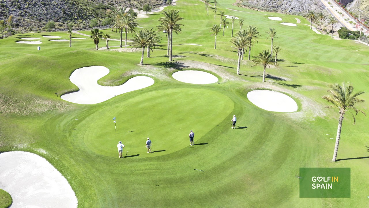 Golf in Spain® - Flying Aguilón Golf in Almería - YouTube