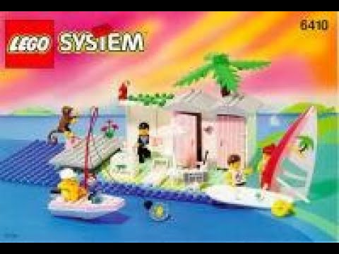 6410 Instrucciones para LEGO Playa Cabaña - YouTube