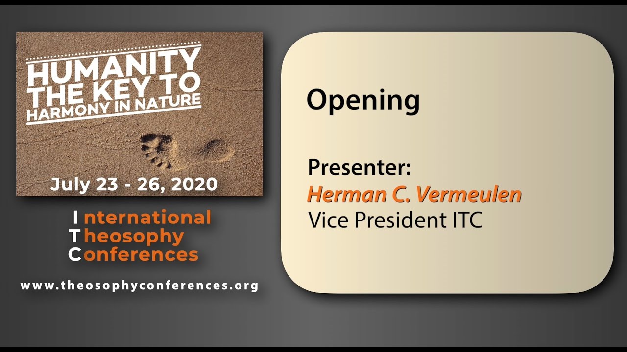 ITC2020-02: Opening ITC 2020 by Vice President of the ITC - YouTube