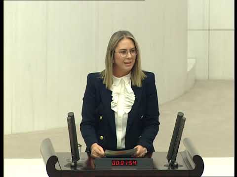 Ceyda BÖLÜNMEZ ÇANKIRI / TBMM Genel Kurulu - Vakıflar Genel Müdürlüğü adına Konuşması