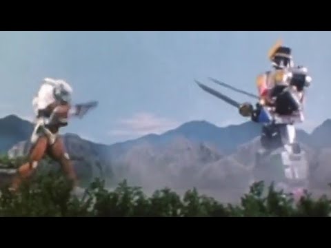 Power Rangers Zeo - Where in the World is Zeo Ranger 5 - Megazord Fight ...