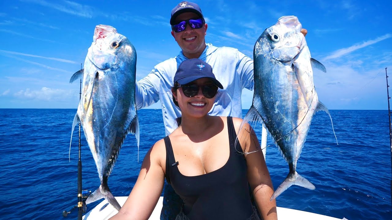 The BEST TASTING FISH in the KEYS - AFRICAN POMPANO (Catch, Clean, Cook ...